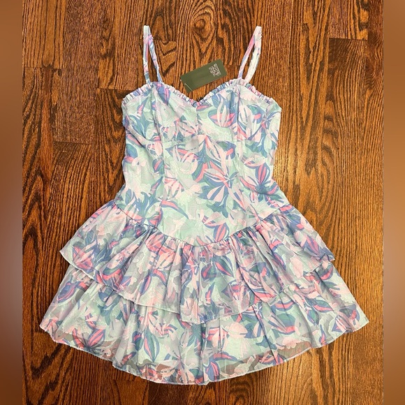 wild fable | Dresses | Bnwt Wild Fable Layered Skirt Dress Beautiful ...